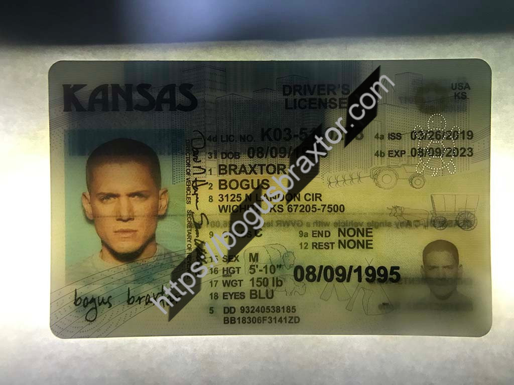 Kansas Fake ID - Bogusbraxtor